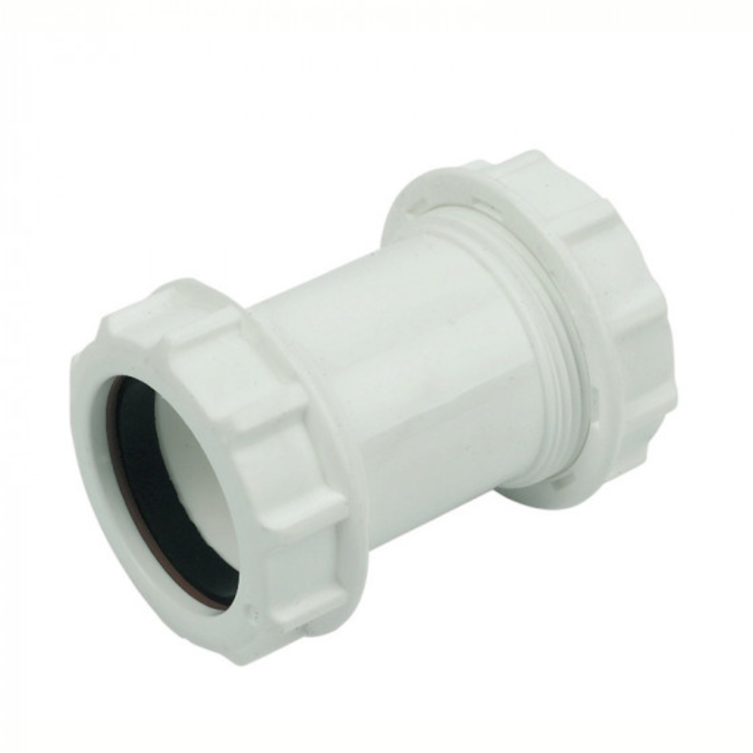 Compression Straight Coupler - Premium Plumbing Fitting | Vidaflow