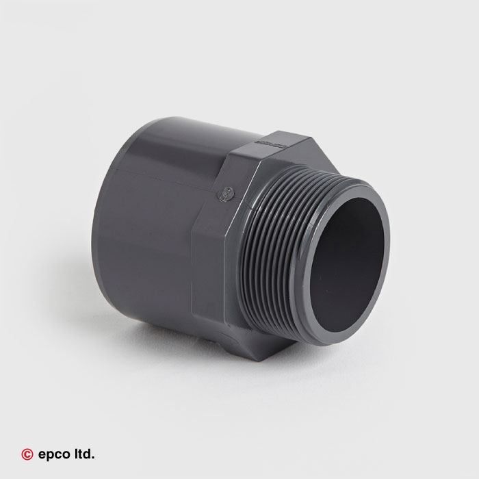 UPVC Plain Male Threaded Adaptor - Premium Plumbing Fitting | Vidaflow