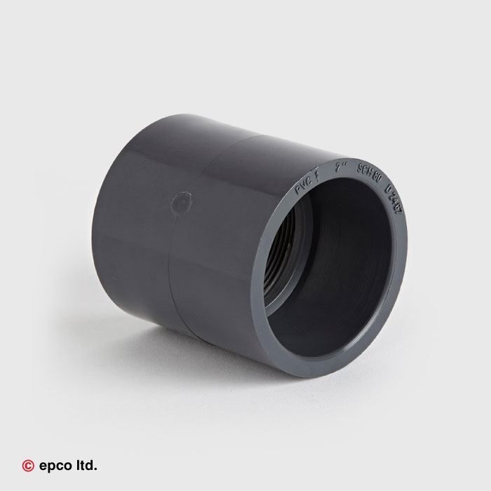 UPVC Plain Female Threaded Adaptor - Premium Plumbing Fitting | Vidaflow
